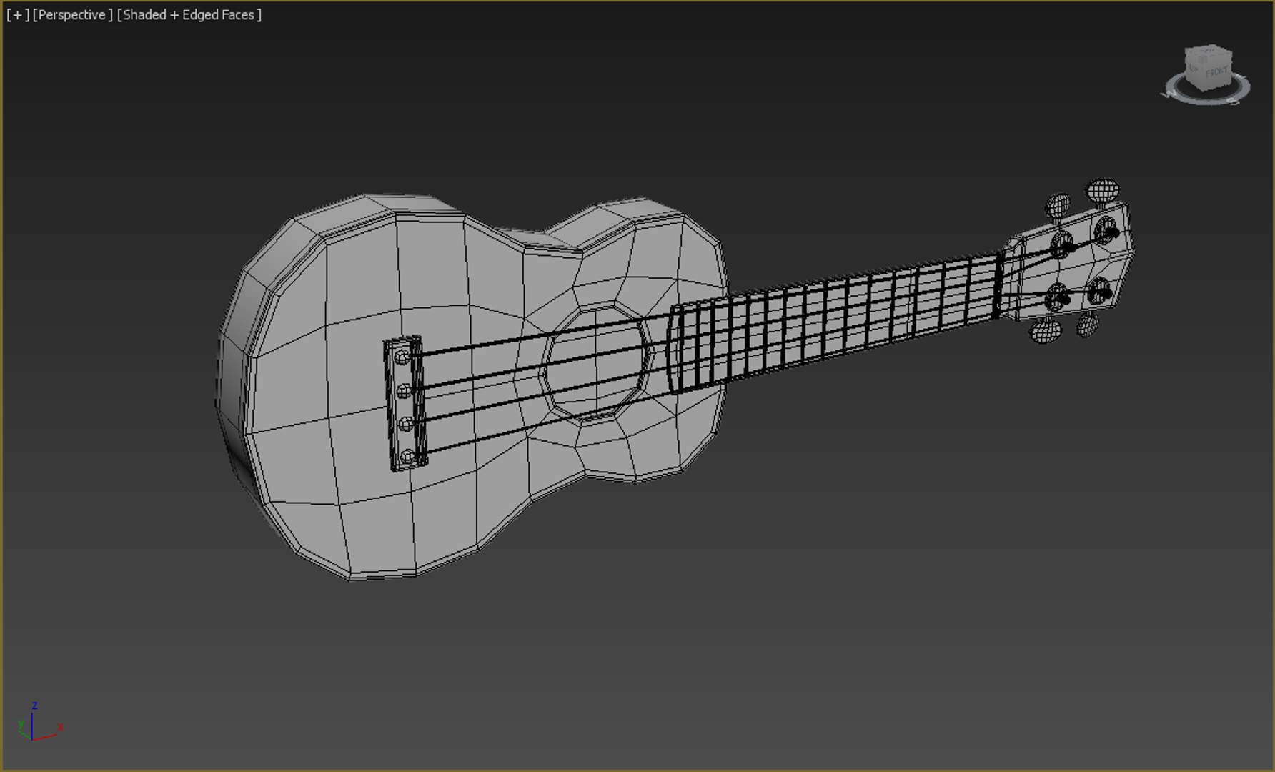 Ukulele 3D model - TurboSquid 1590465