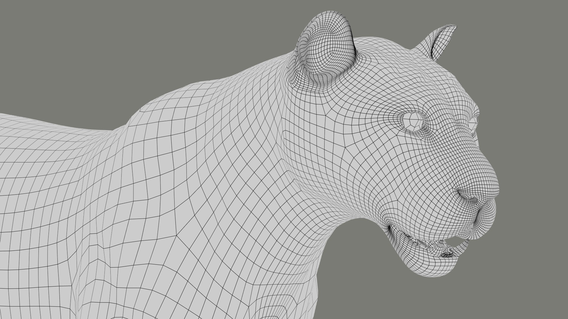 3D JAGUAR RIG XGEN-CORE - TurboSquid 1722591