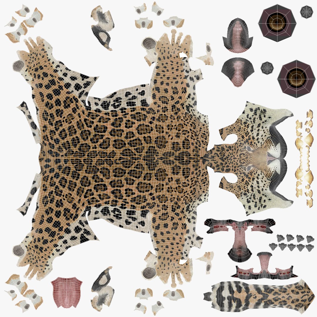 3D JAGUAR RIG XGEN-CORE - TurboSquid 1722591