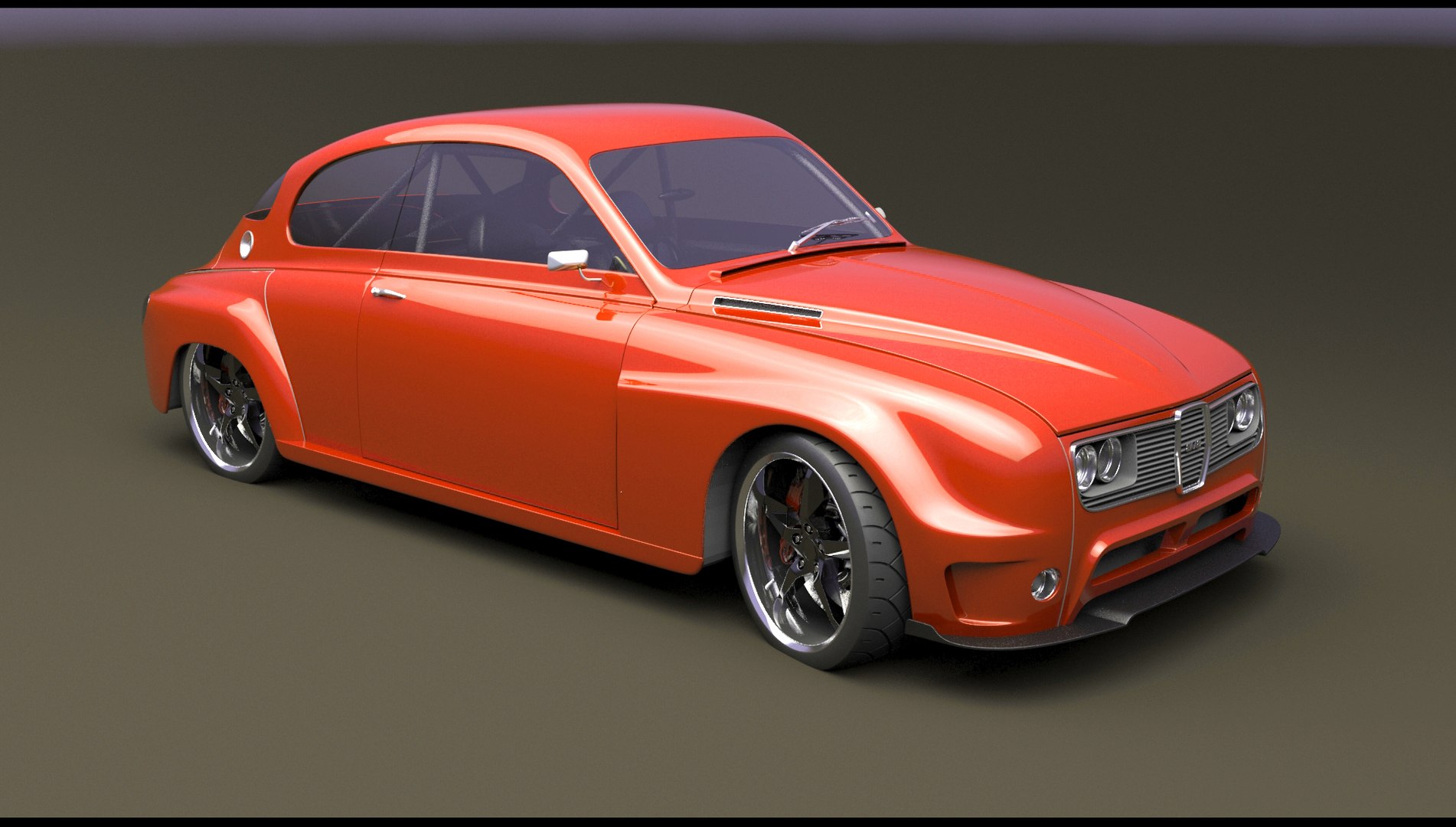 SAAB 96 Custom 3D Model - TurboSquid 1836454