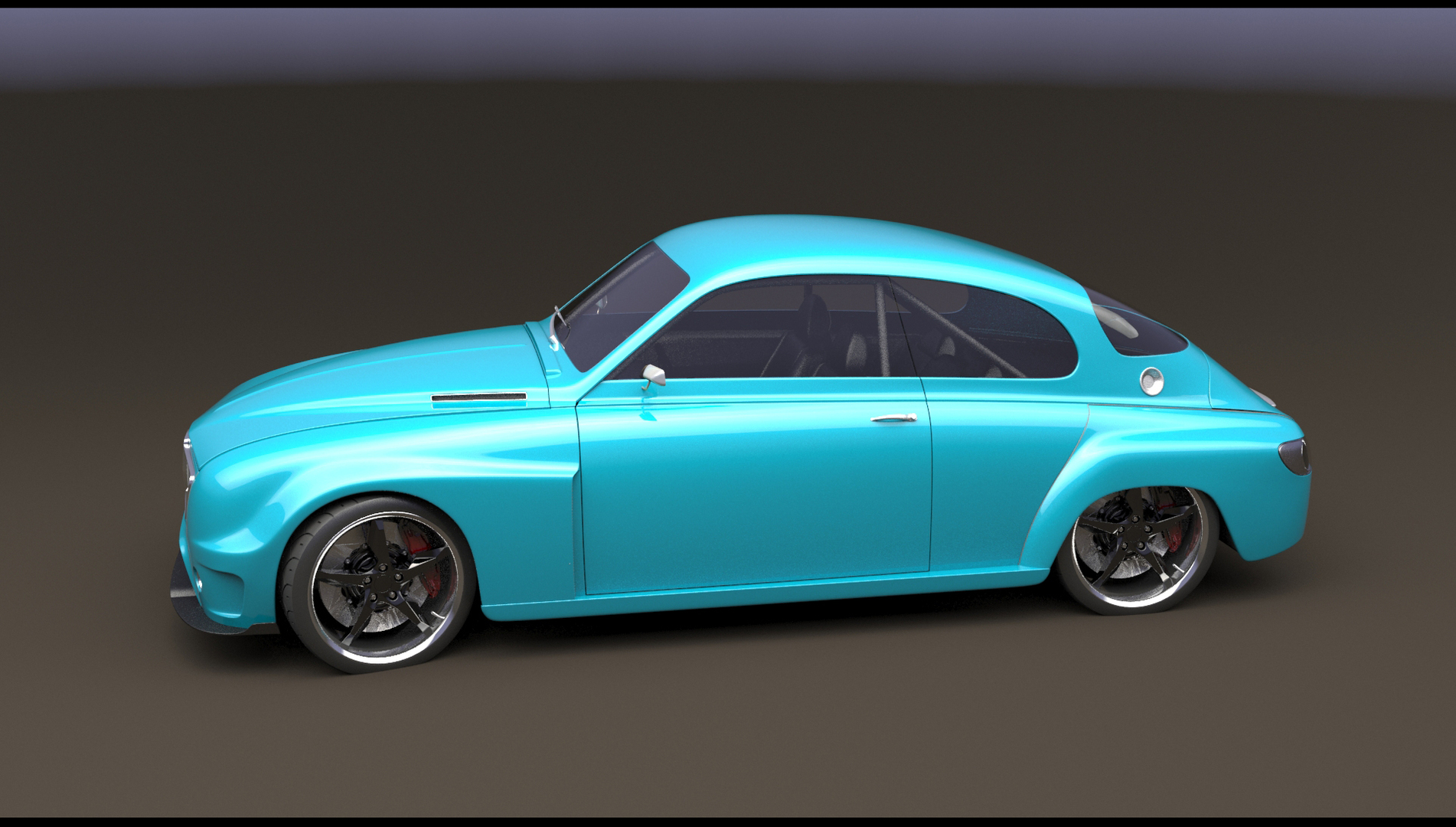 SAAB 96 custom 3D model - TurboSquid 1836454