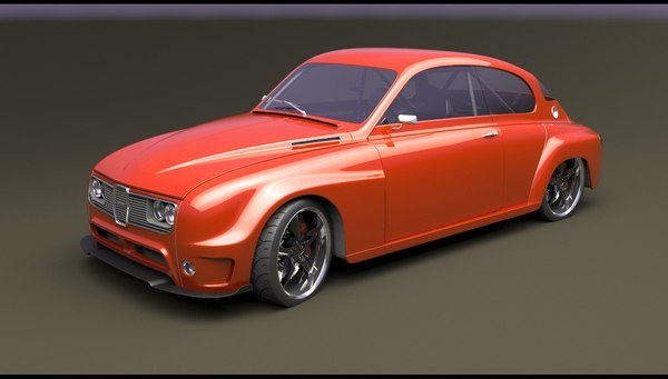 SAAB 96 custom 3D model - TurboSquid 1836454