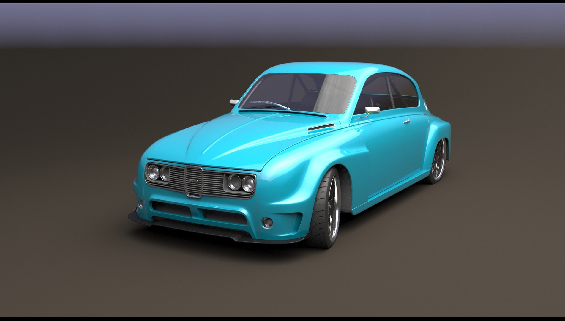 SAAB 96 Custom 3D Model - TurboSquid 1836454