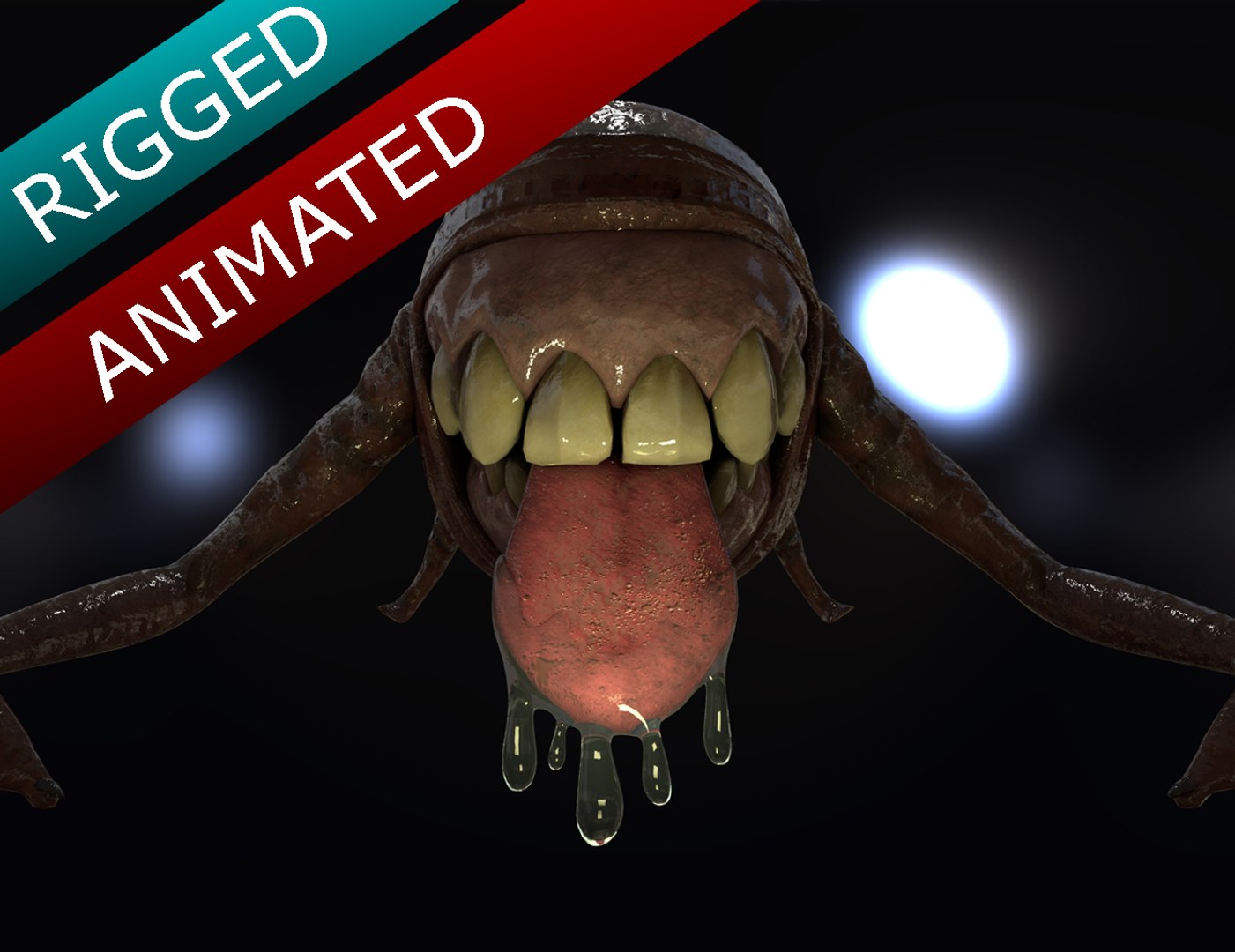 Slime Monster 3D Model - TurboSquid 1324566