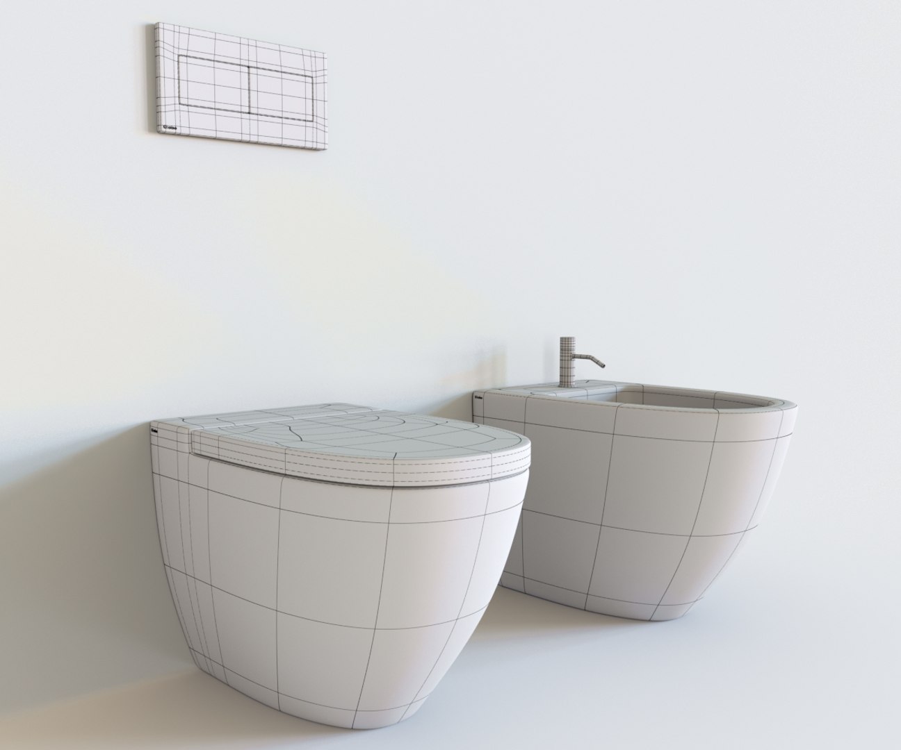 3D Realistic Toilet Interior Model - TurboSquid 1343242