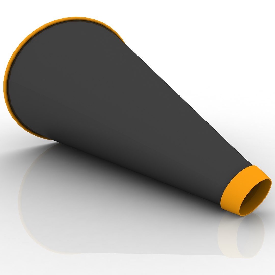 director bullhorn 3d model