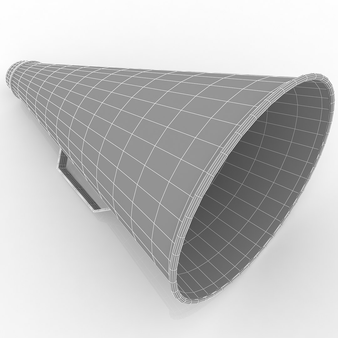 director bullhorn 3d model