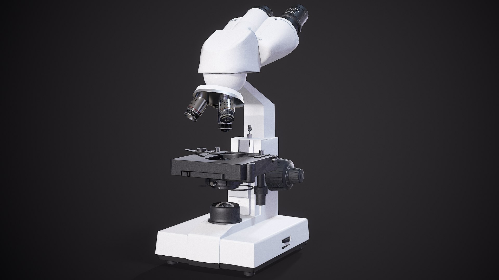 3D microscope science - TurboSquid 1699872