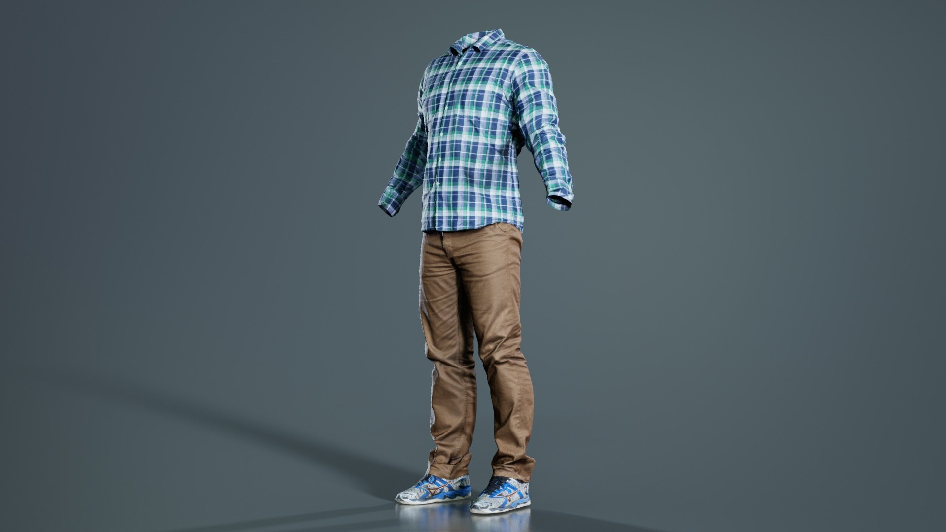 3D Casual Outfit 57 Remastered - TurboSquid 2360686