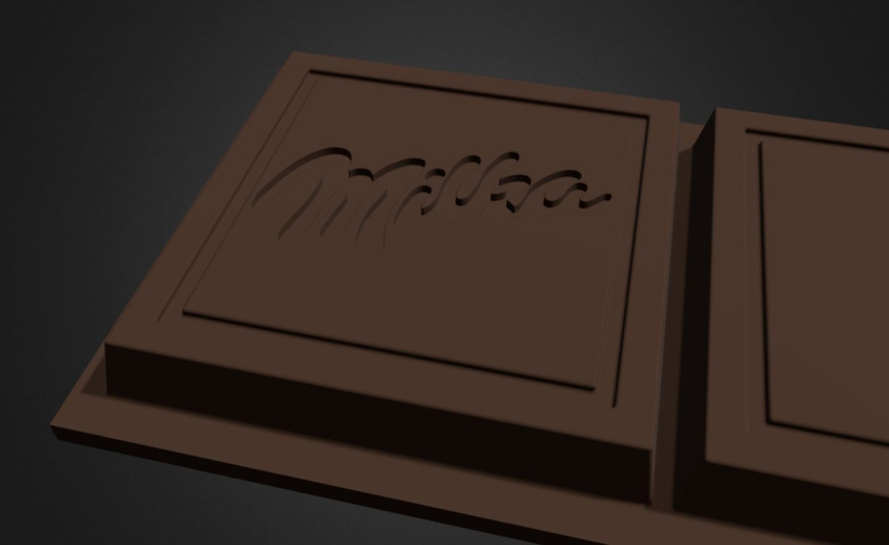 Chocolate 3D Model - TurboSquid 2335972