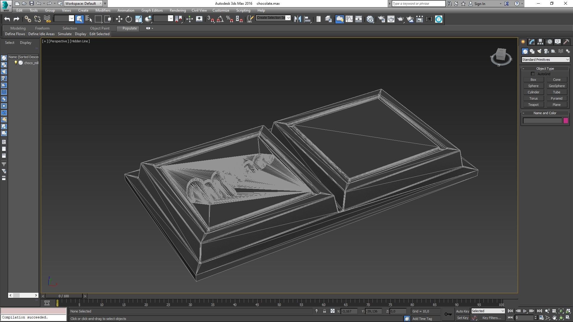Chocolate 3D Model - TurboSquid 2335972