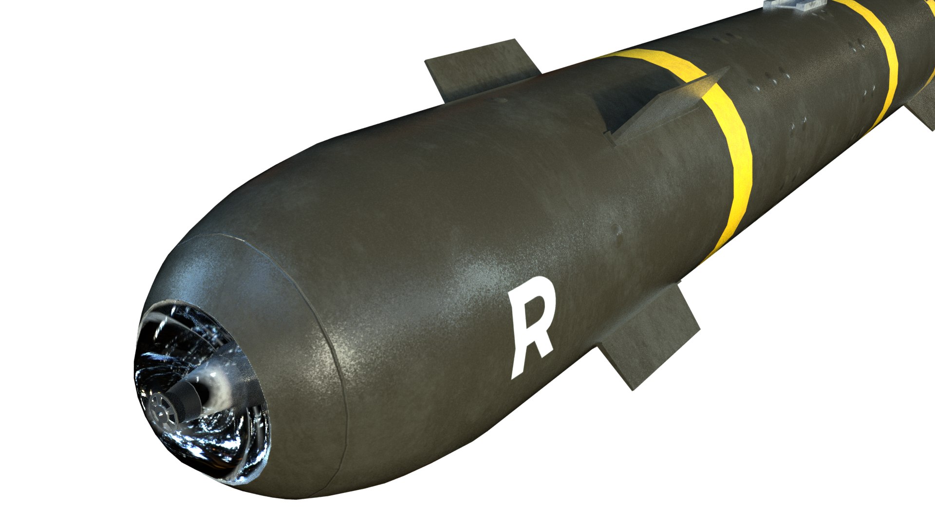 3D Hellfire II Missile - TurboSquid 2225475