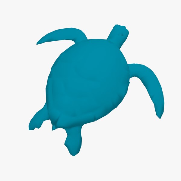 modelo 3d Turtle low poly - TurboSquid 1946708