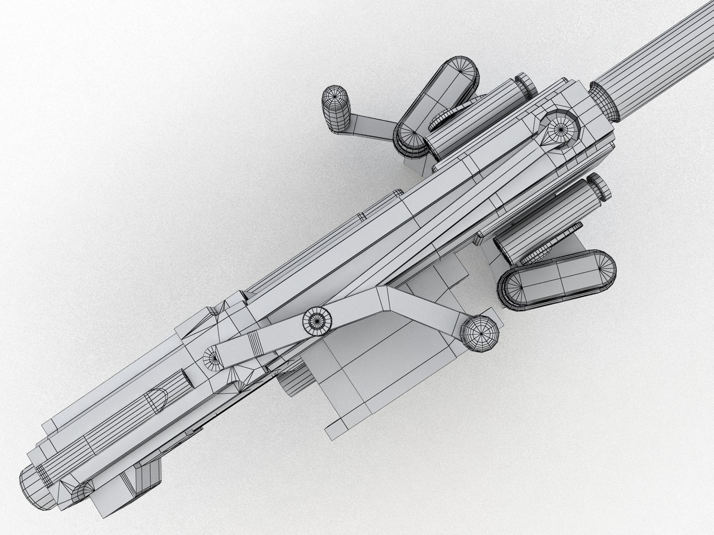 Soviet Machine Gun 3d 3ds