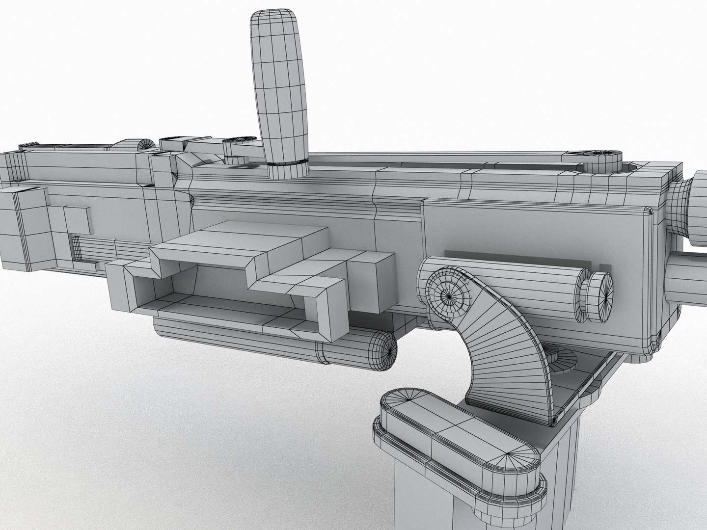 Soviet Machine Gun 3d 3ds