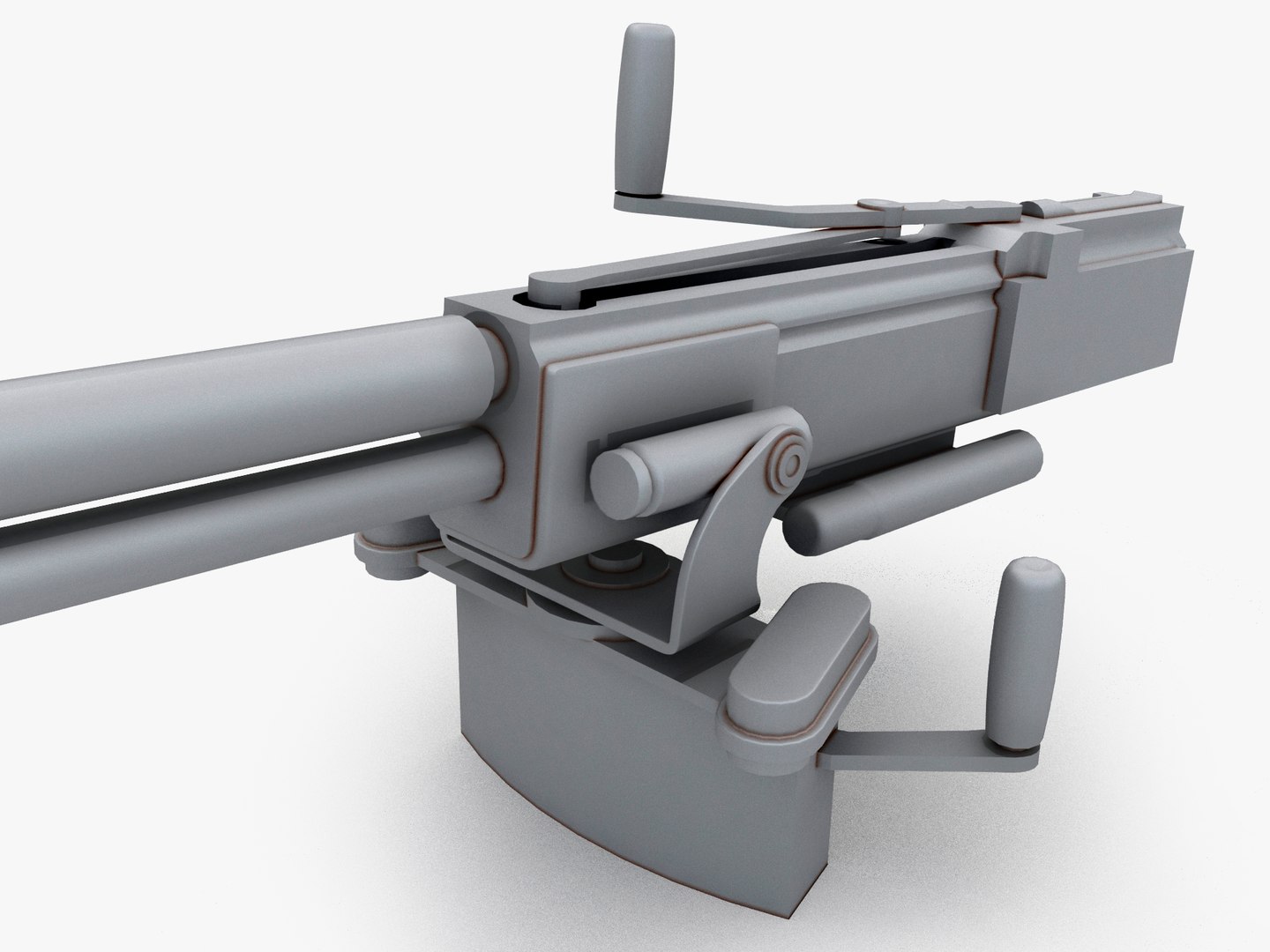 Soviet Machine Gun 3d 3ds