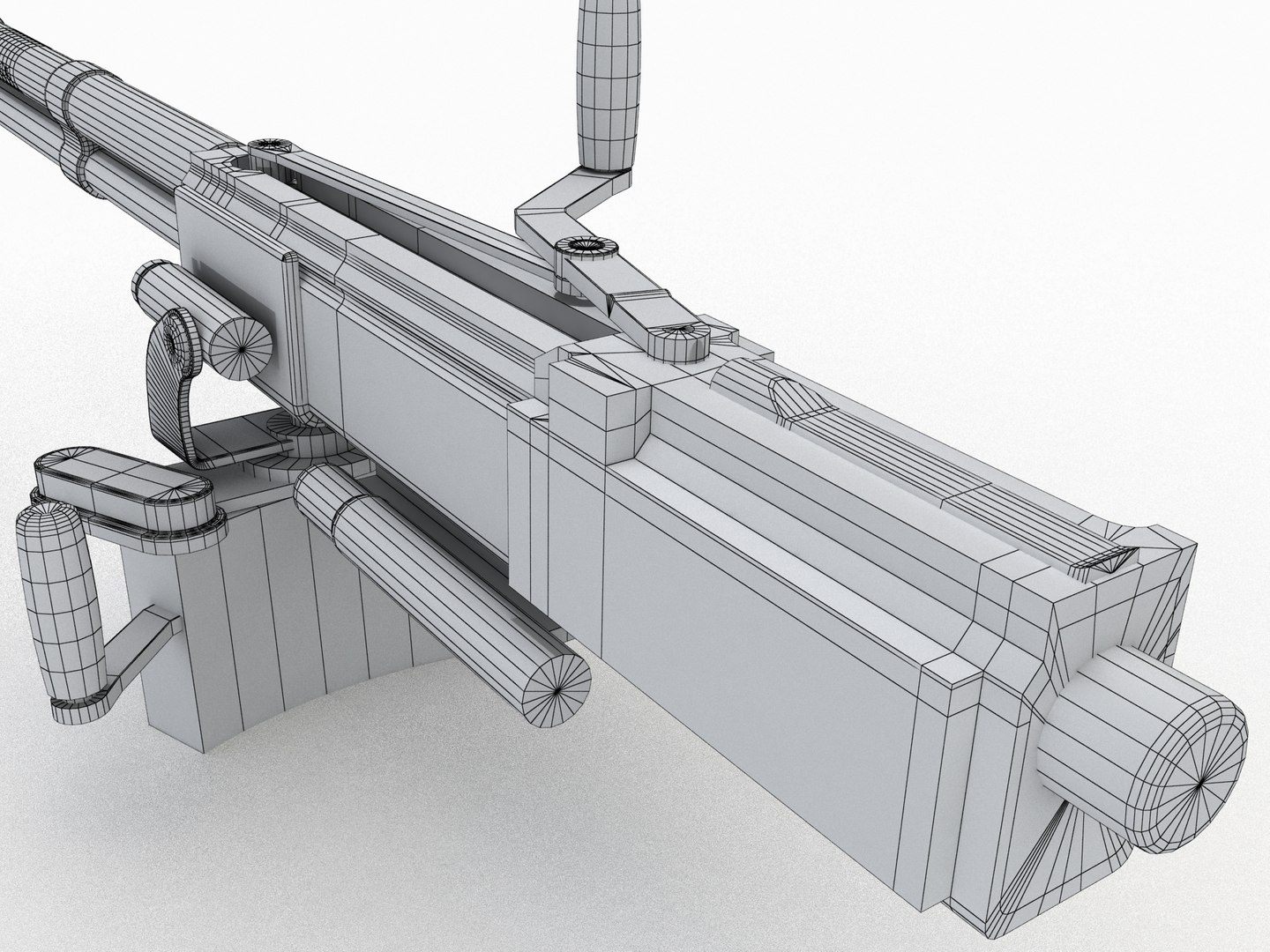 Soviet Machine Gun 3d 3ds