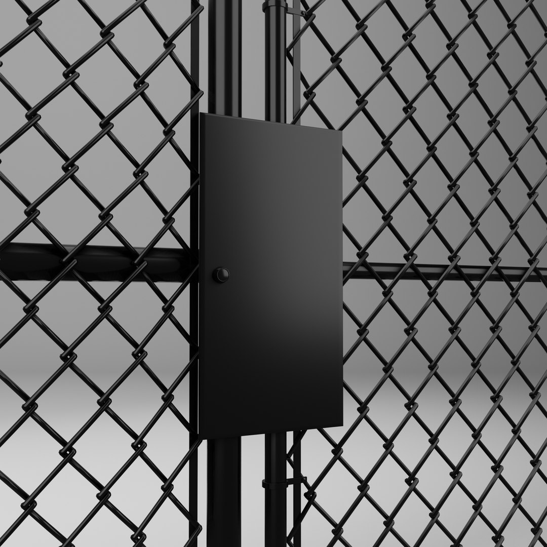 Alleyway Fence 3D Model - TurboSquid 1732471