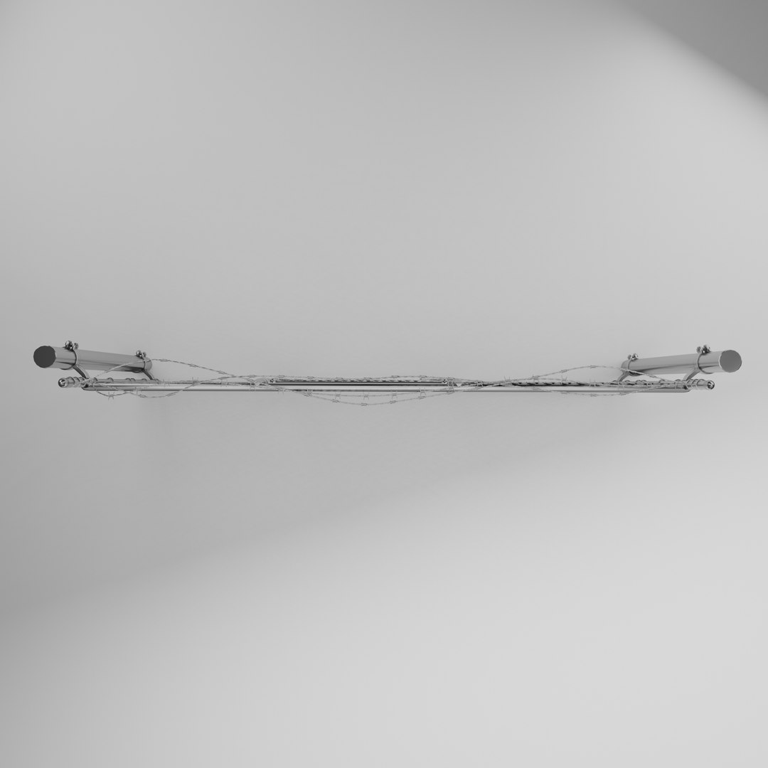 Alleyway Fence 3D Model - TurboSquid 1732471