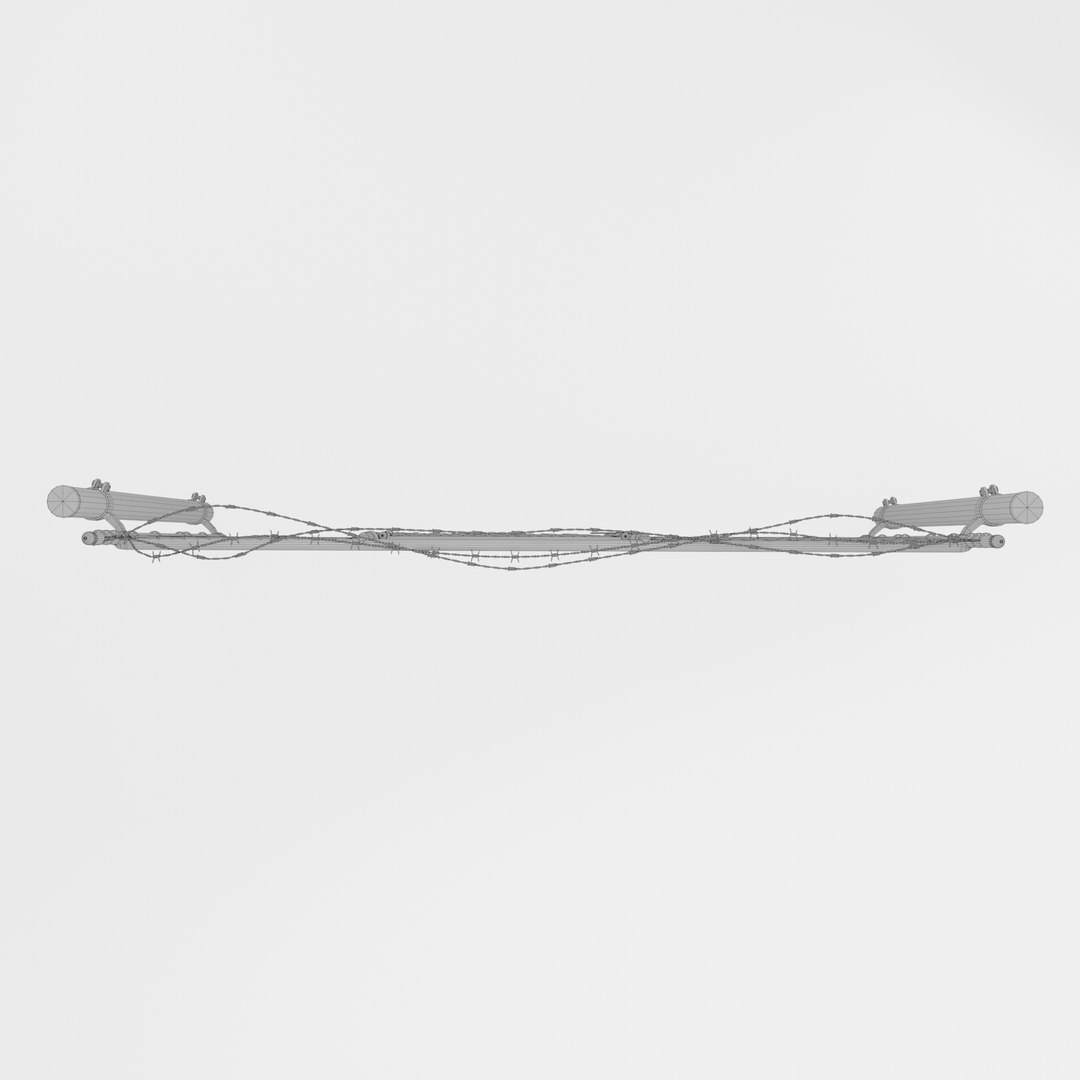 Alleyway Fence 3D Model - TurboSquid 1732471