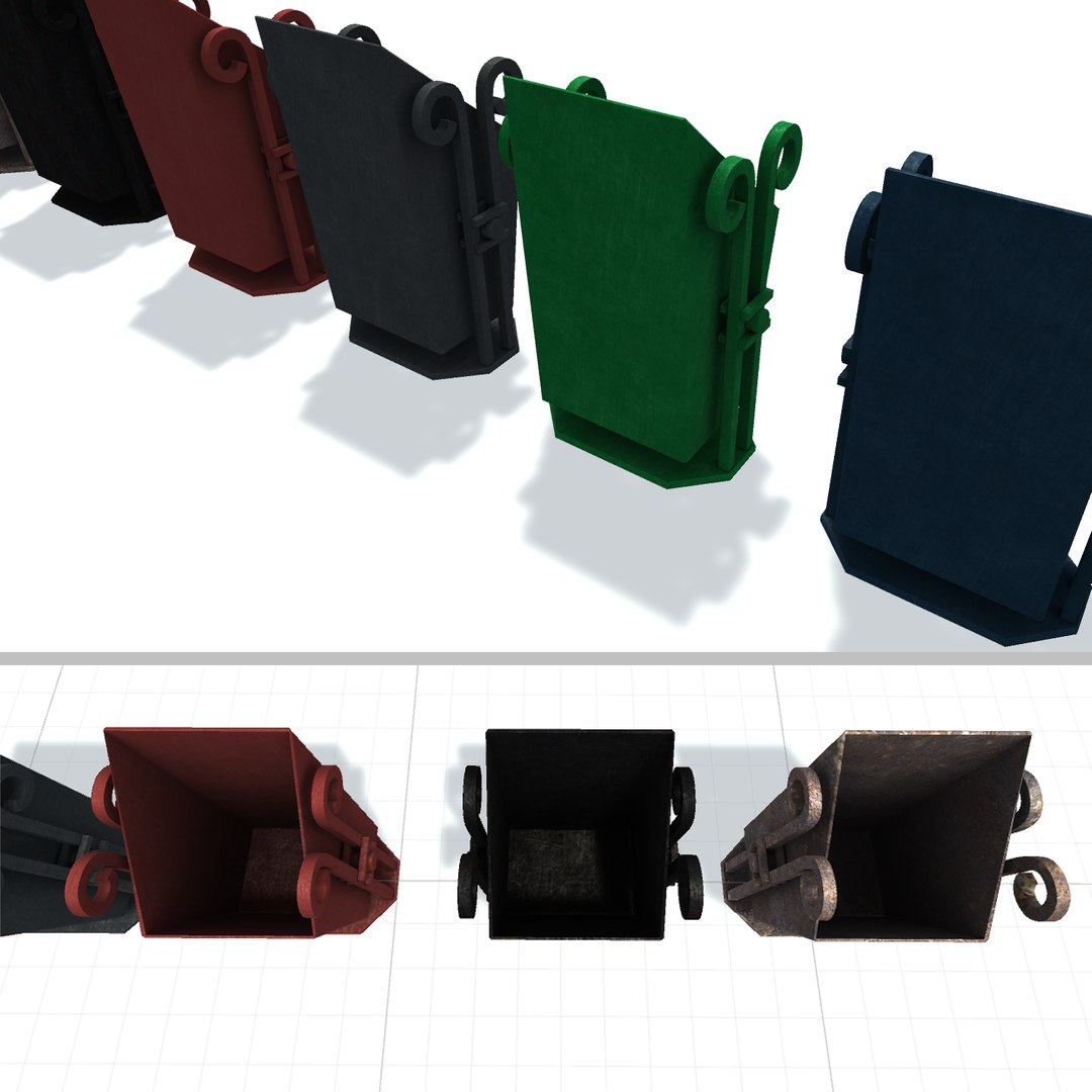 3D Model Refuse Bin - TurboSquid 1323257