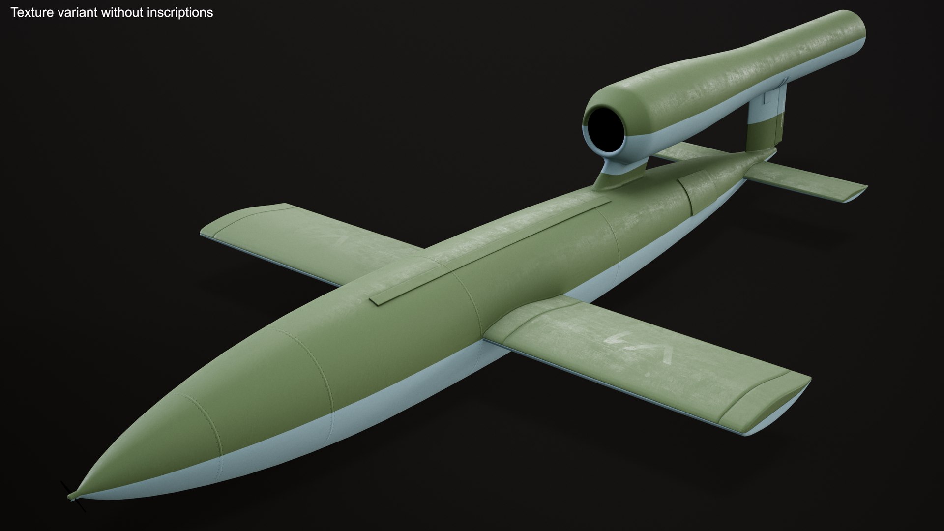 3D V-1 Flying Bomb Model - TurboSquid 1861788