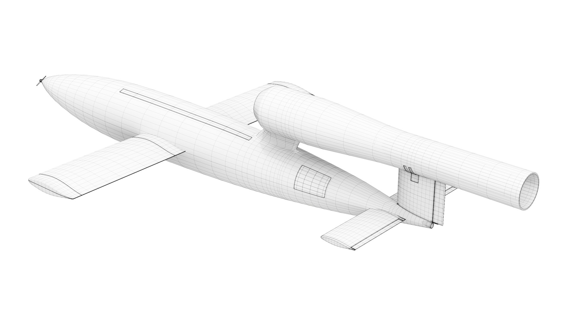 3D V-1 Flying Bomb Model - TurboSquid 1861788