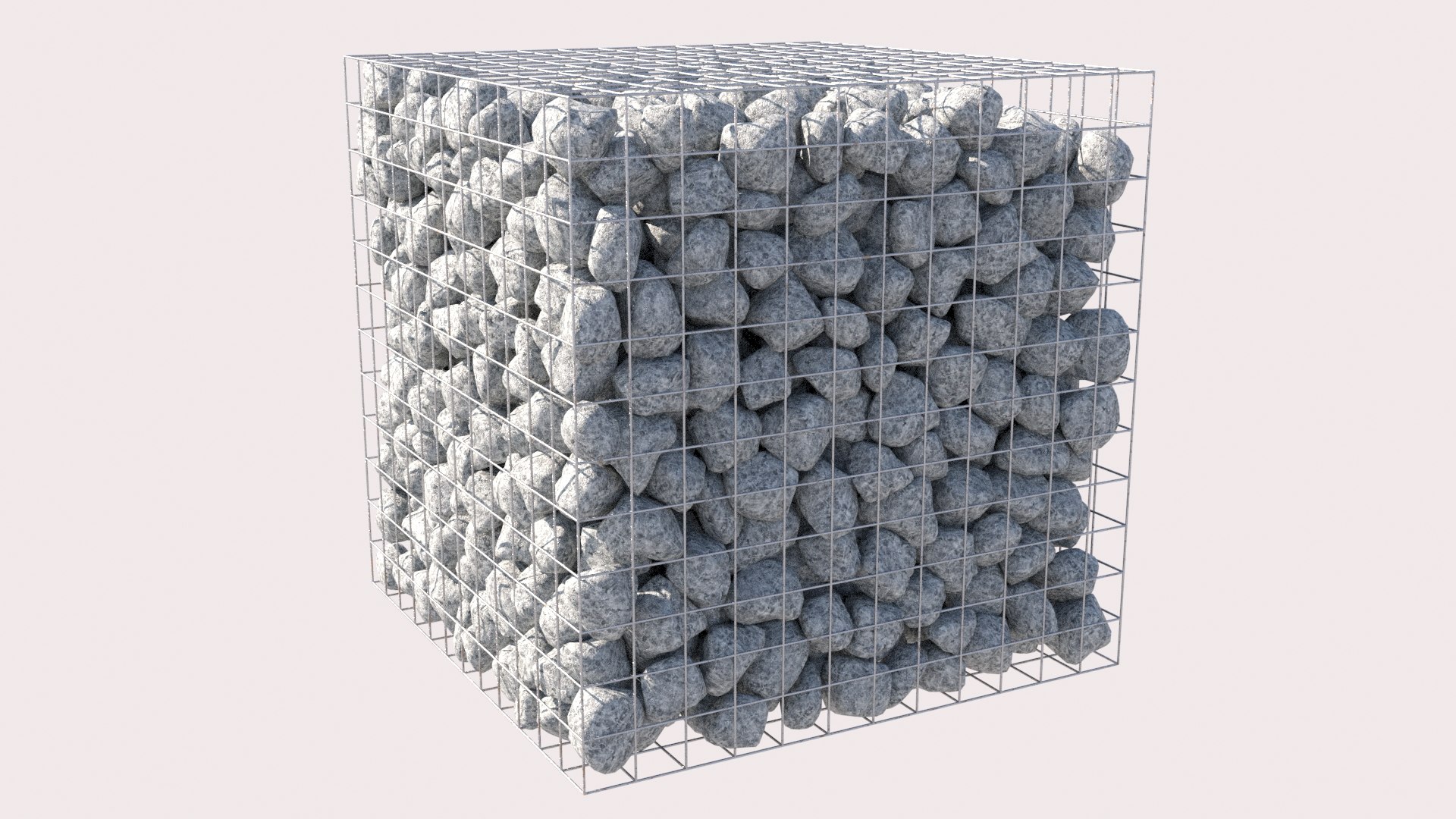 Gabion Cube Model - TurboSquid 2007036