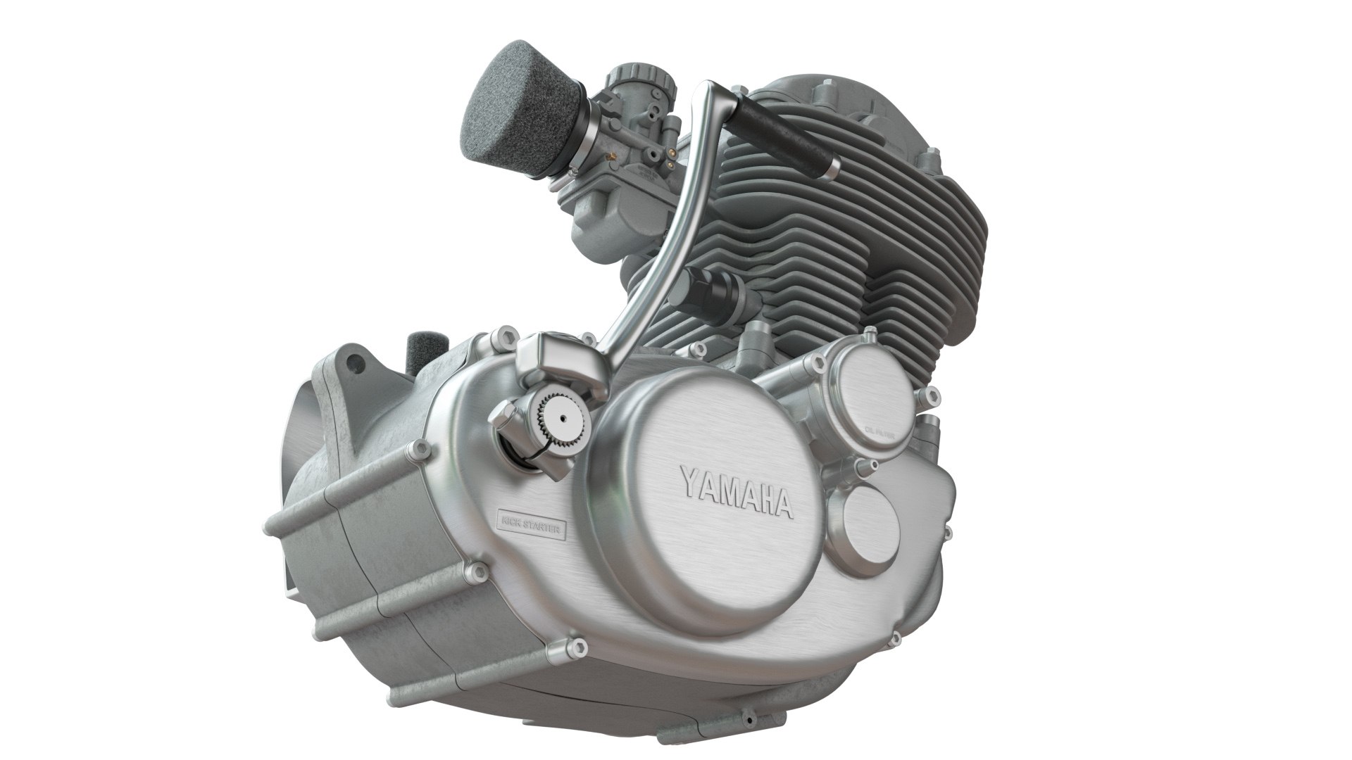 3D EngineYamaha SR 500 - TurboSquid 1723548