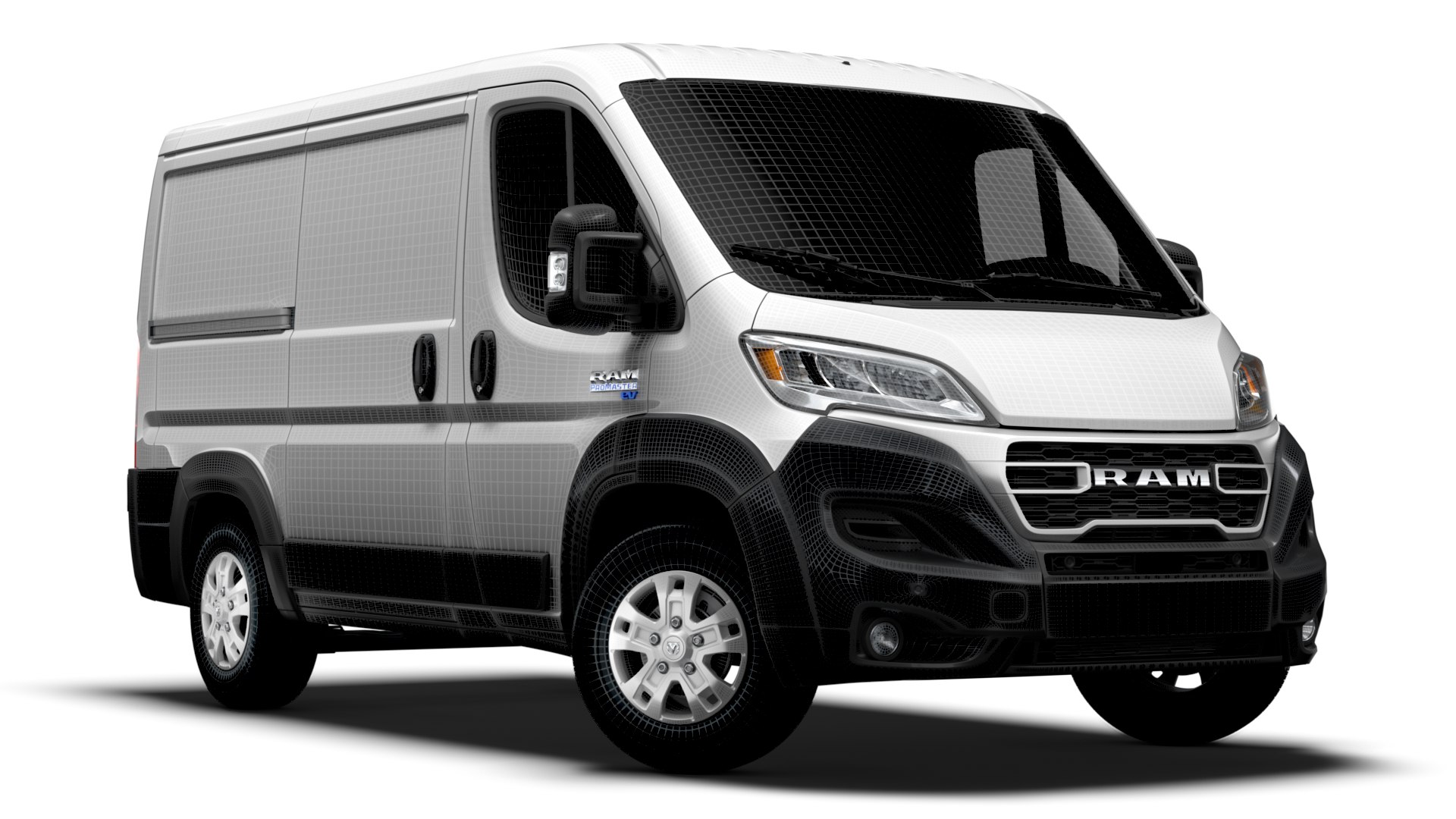 Ram ProMaster EV Cargo Van L1H1 2024 3D Model - TurboSquid 2226459