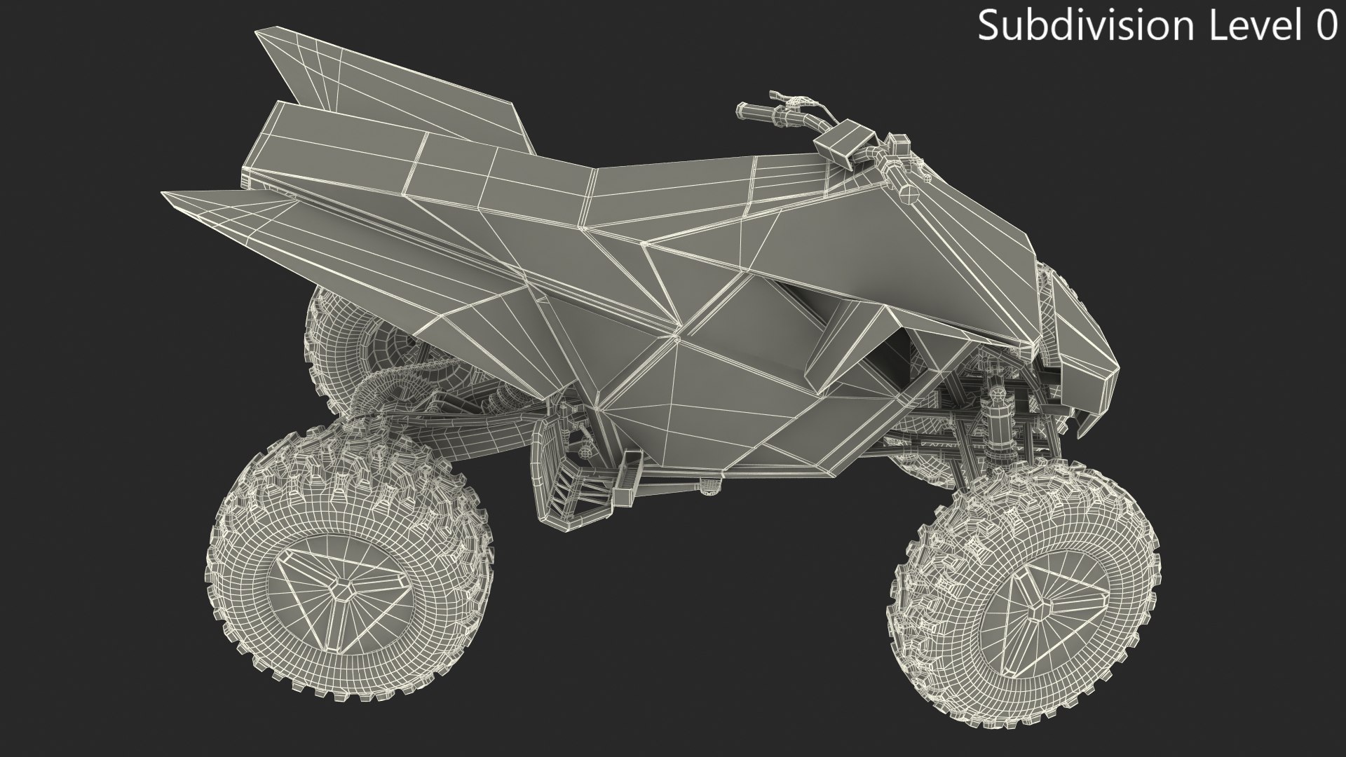 Tesla Atv Cyberquad 3D Model - TurboSquid 1513519