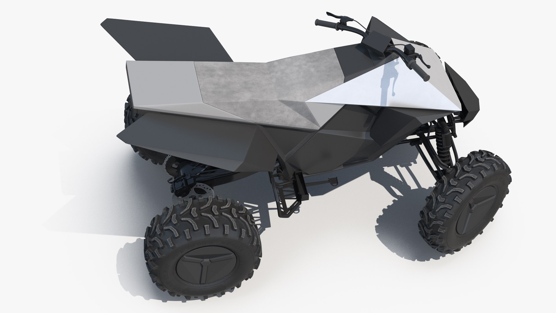 Tesla Atv Cyberquad 3D Model - TurboSquid 1513519