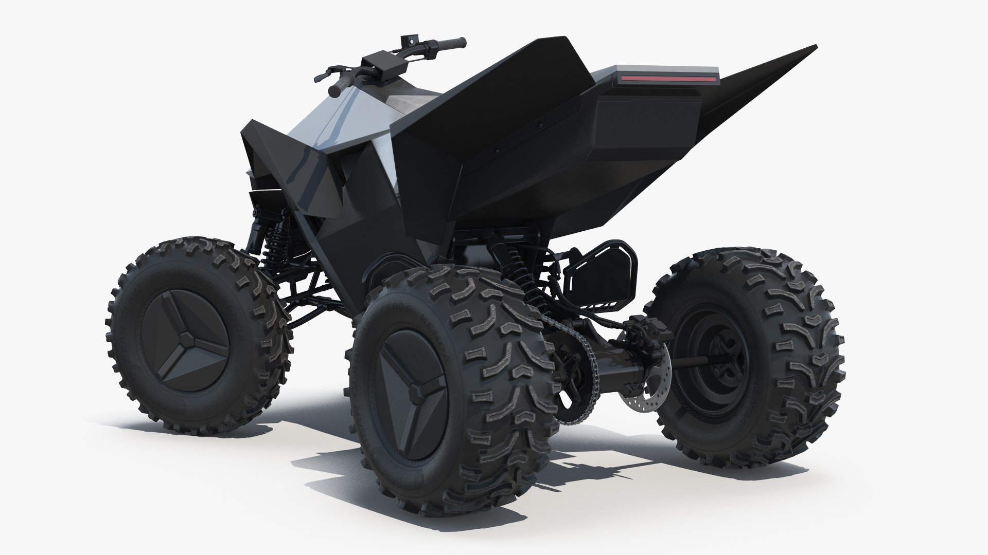 Tesla Atv Cyberquad 3D Model - TurboSquid 1513519