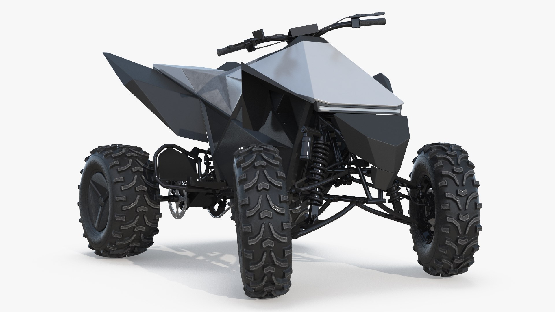 Tesla Atv Cyberquad 3D Model - TurboSquid 1513519