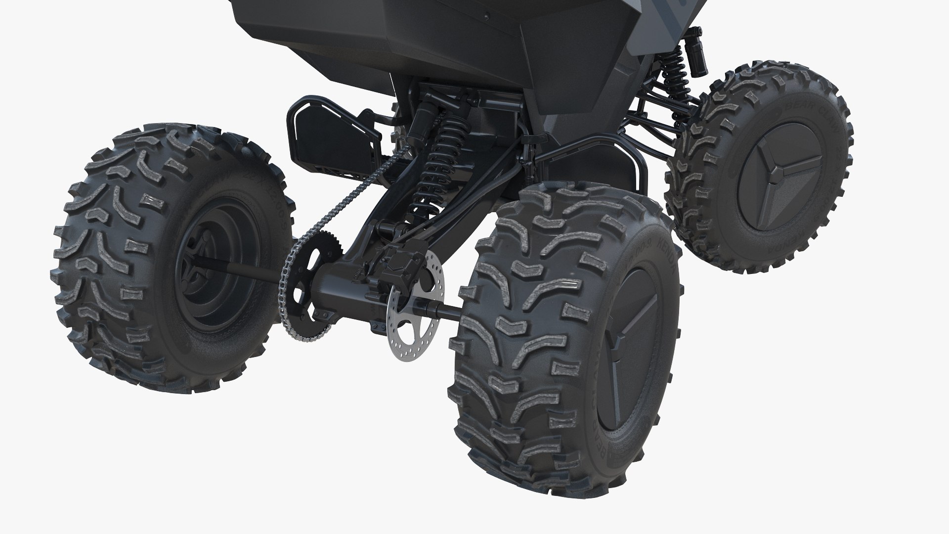 Tesla Atv Cyberquad 3D Model - TurboSquid 1513519