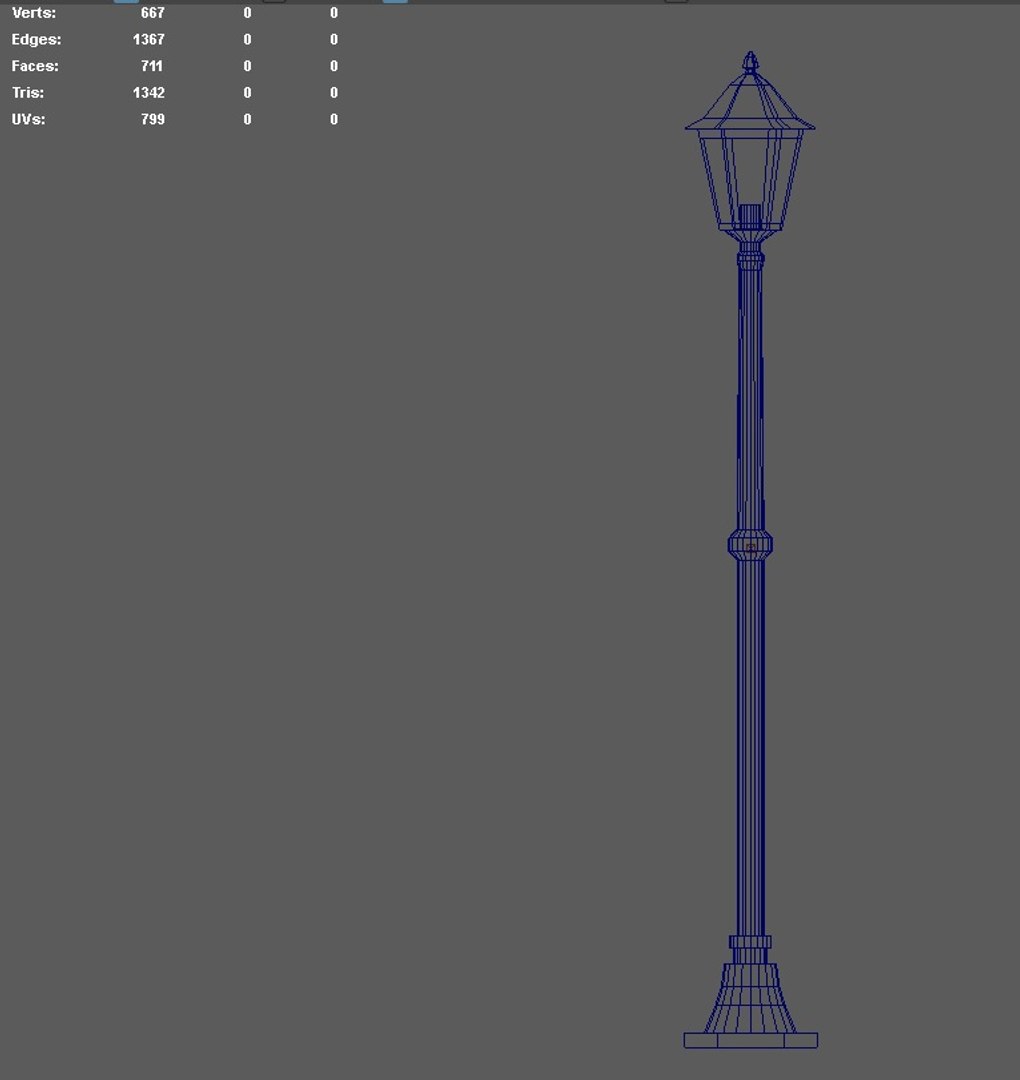 Free Street Lamp 3D Model - TurboSquid 1264026