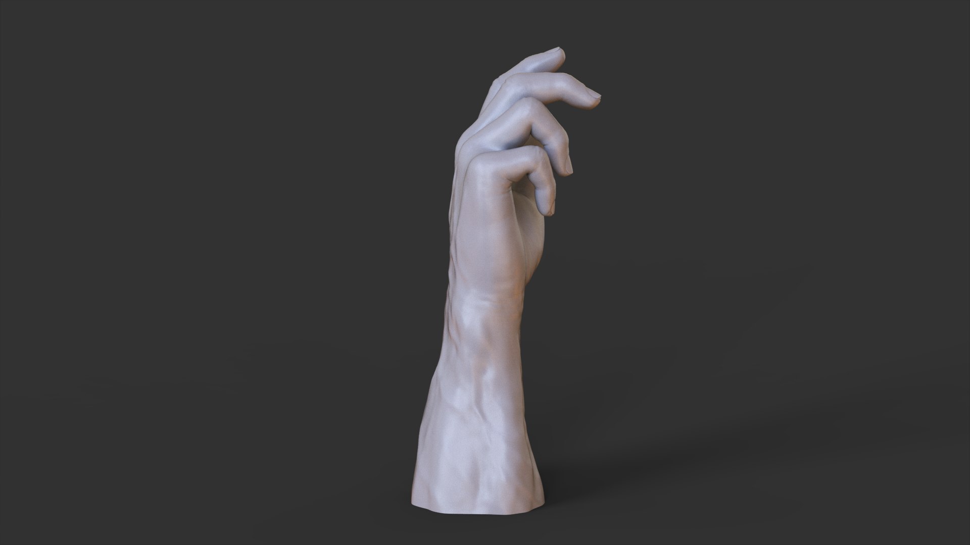 Male Hand Pose 03 3D Model - TurboSquid 2442975