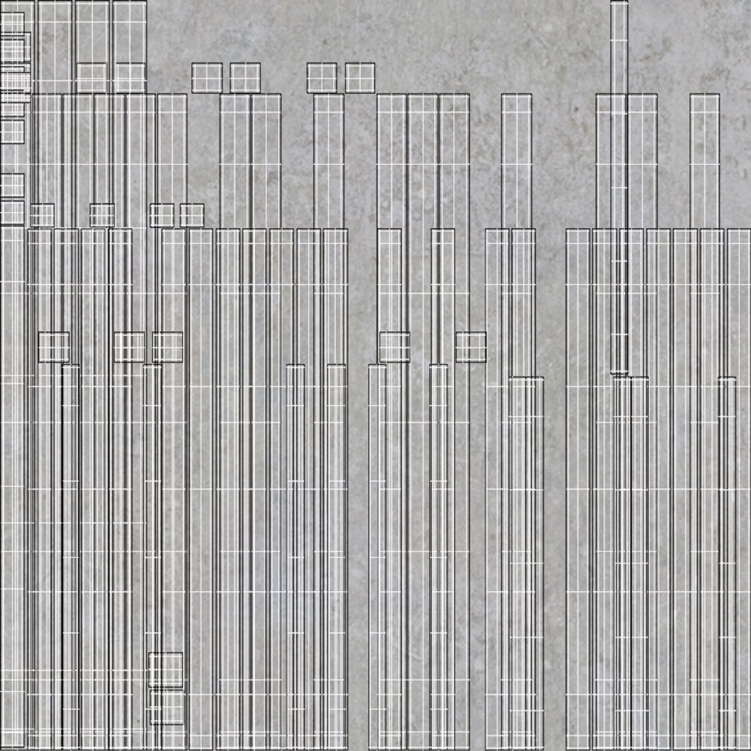 3D Stack Of Concrete Slabs Model - TurboSquid 2142069