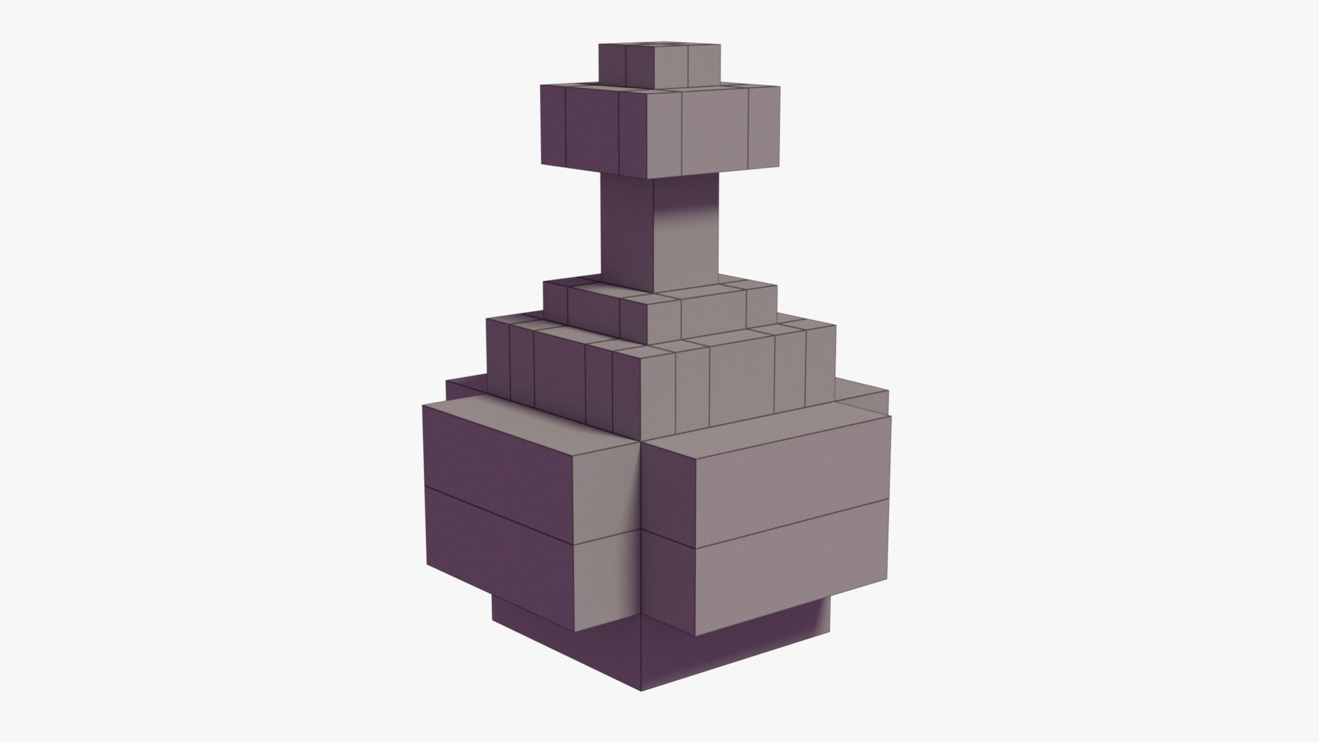 Minecraft Potion 3D Model - TurboSquid 1927654