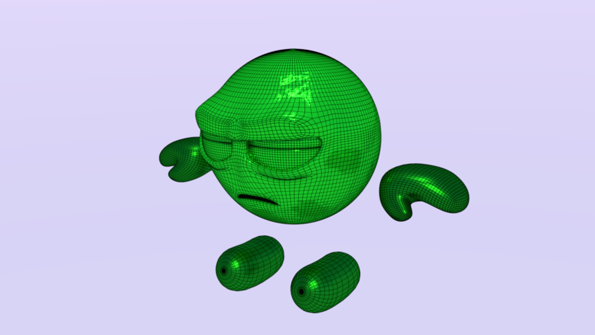 3D Sour Bill Wreck-it Ralph - TurboSquid 1300572