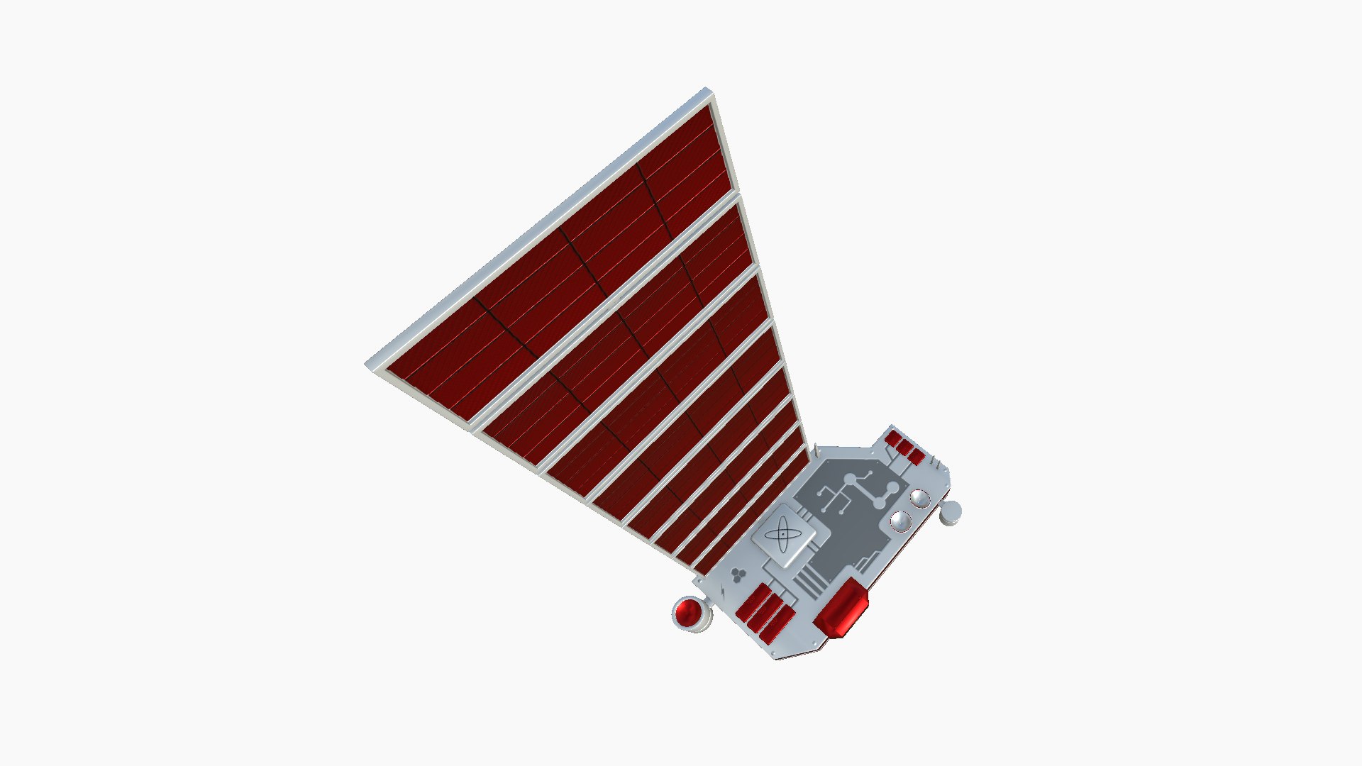3D Satellite B10 China - SciFi Space Design - TurboSquid 1942471