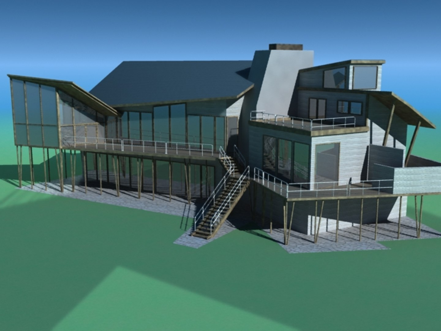 Maya Modern Architecture Home