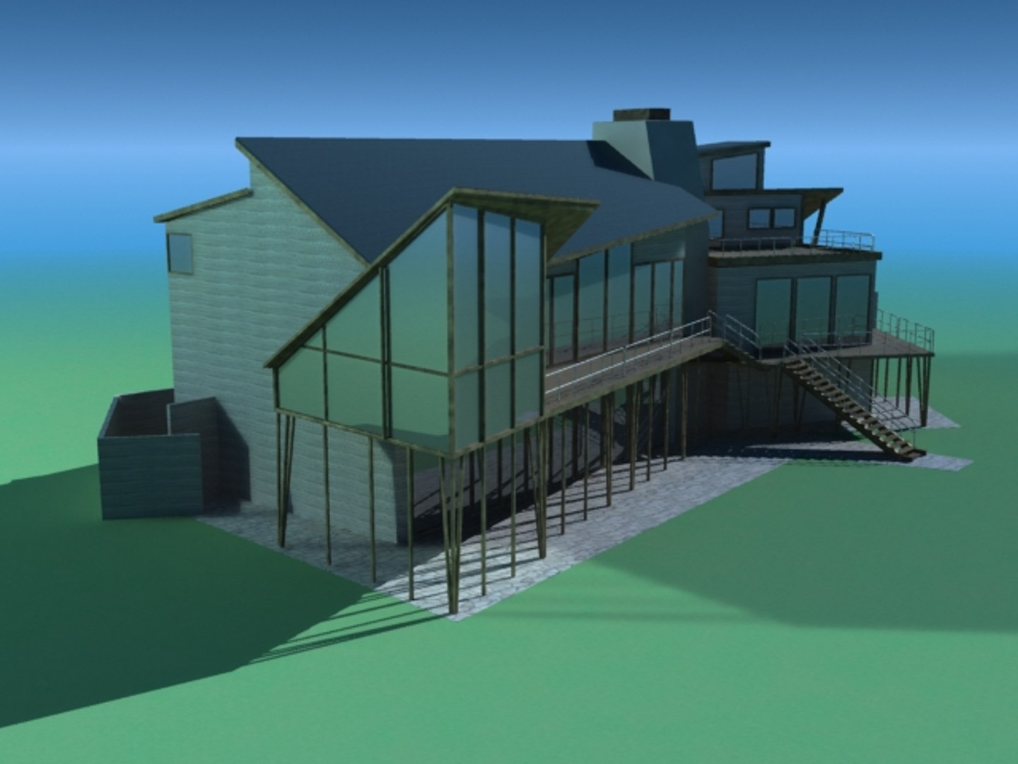 Maya Modern Architecture Home
