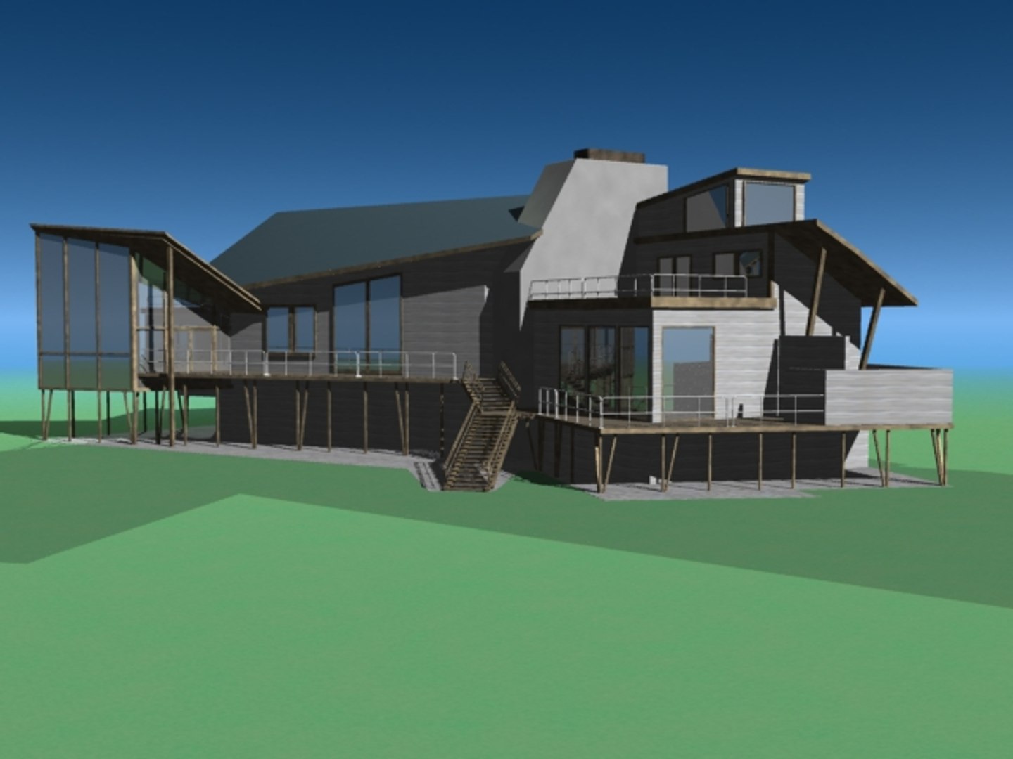 Maya Modern Architecture Home