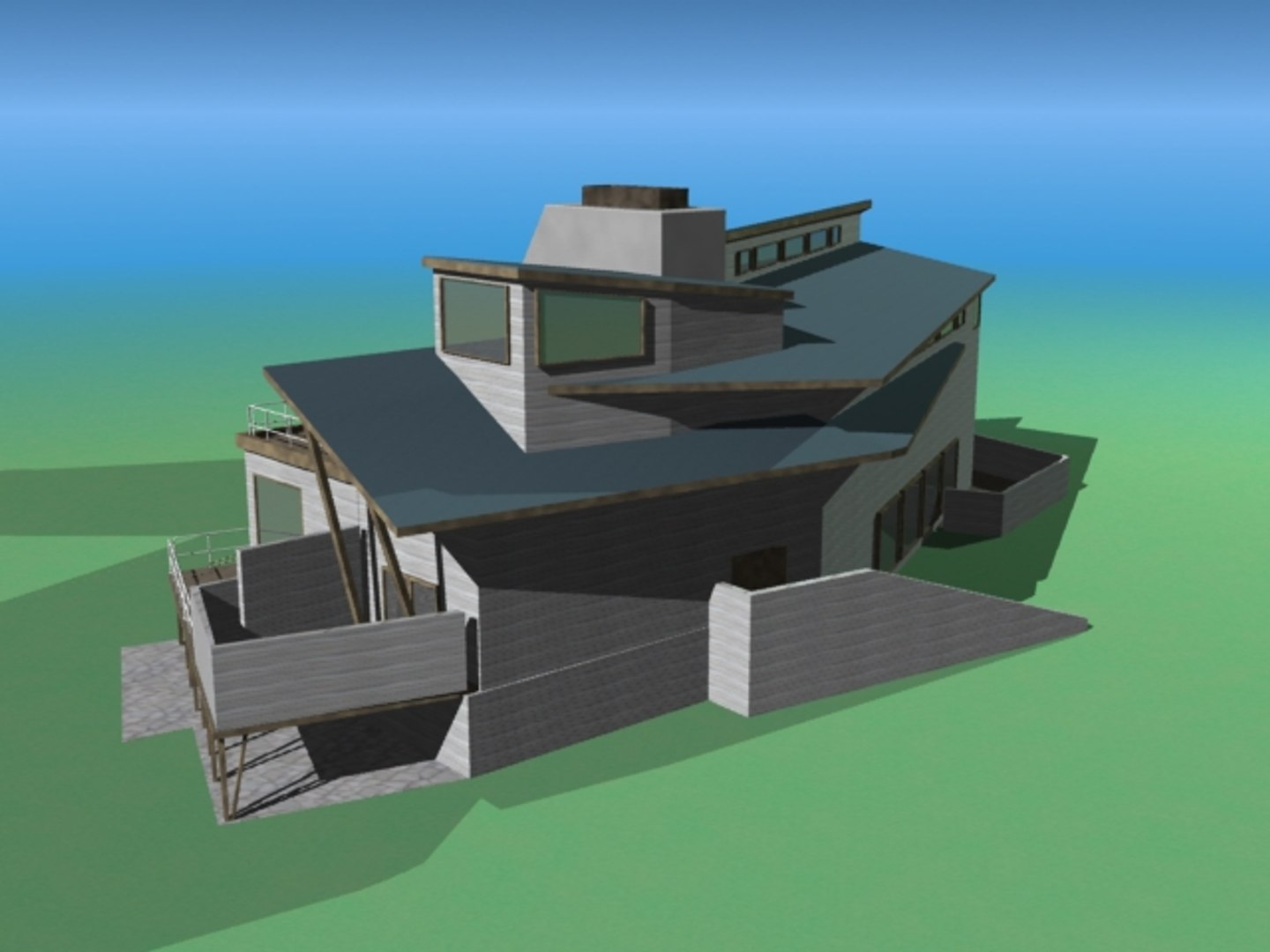 Maya Modern Architecture Home