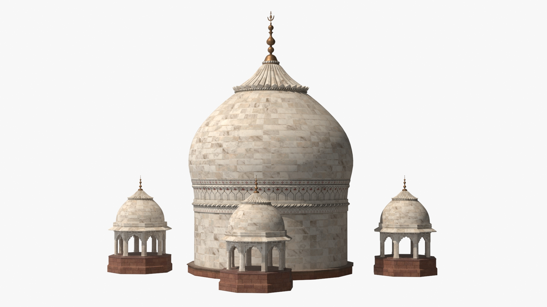 3D Persian Tomb Dome Architecture - TurboSquid 2438343