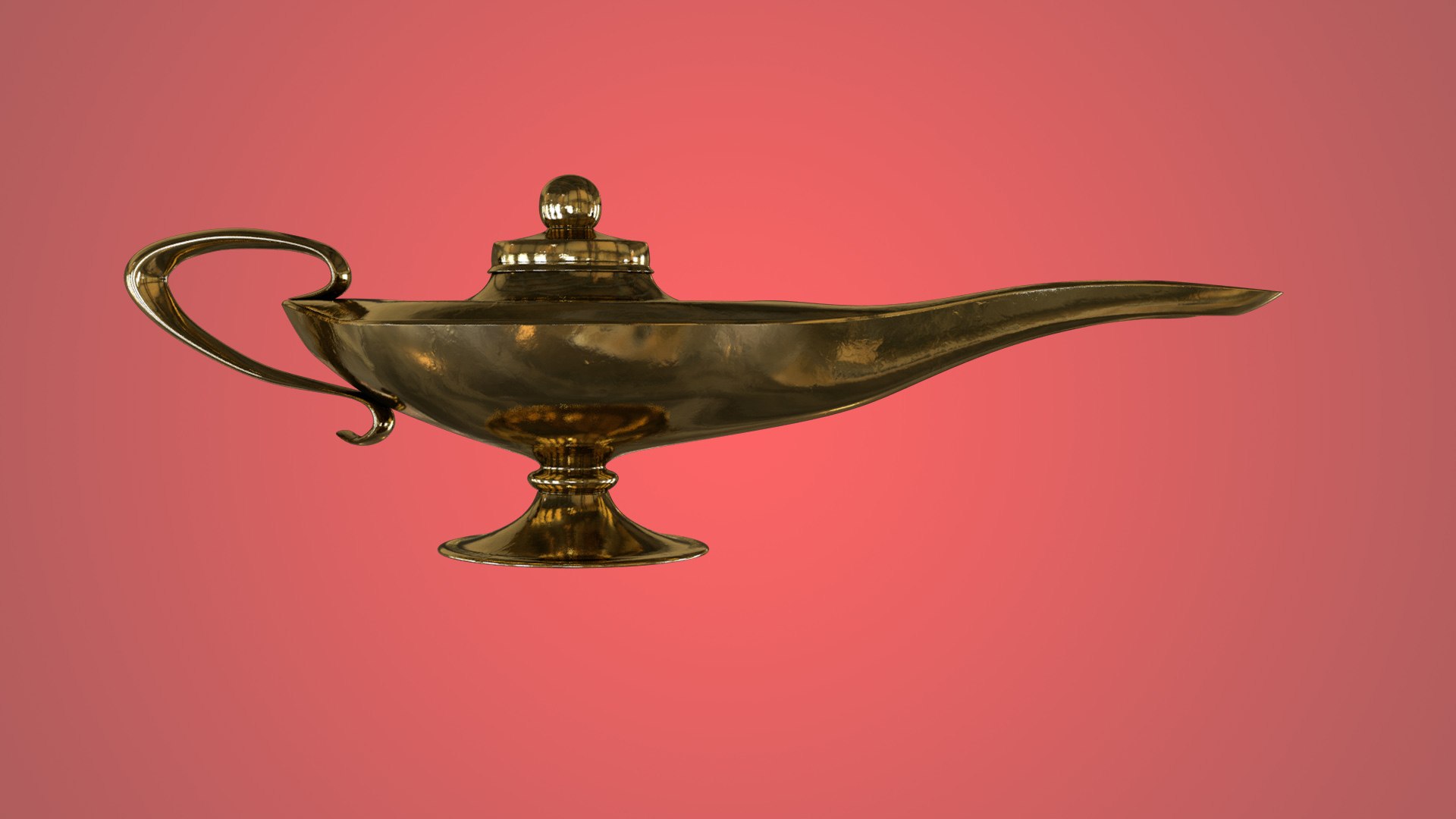 Eastern Lamp 3D - TurboSquid 1306345