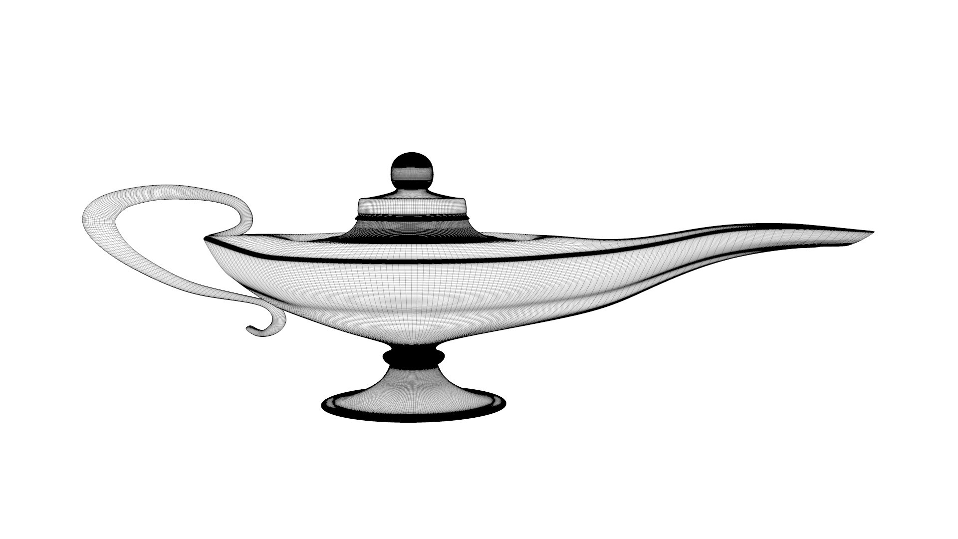 Eastern Lamp 3D - TurboSquid 1306345