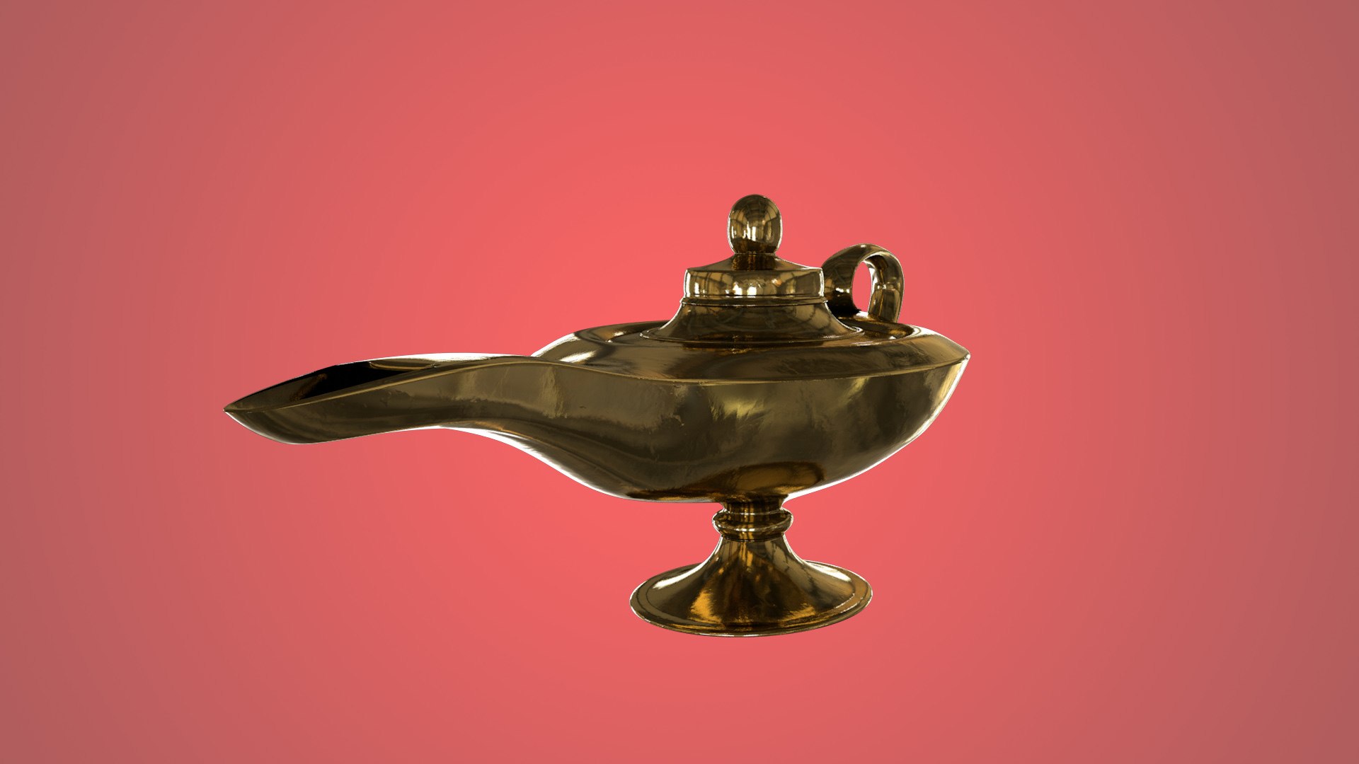 Eastern Lamp 3D - TurboSquid 1306345
