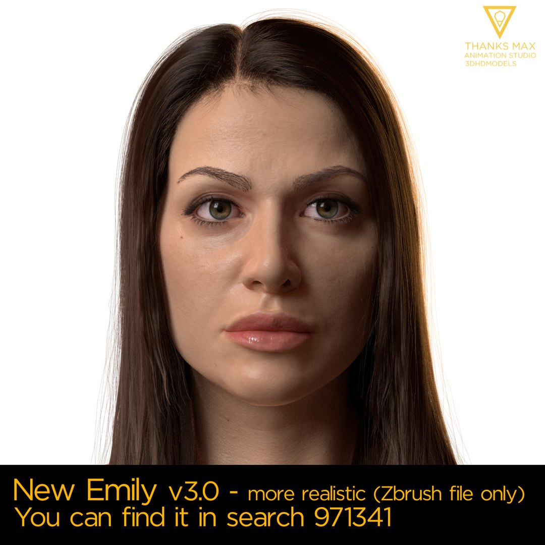 Emily Hyper 3d Model